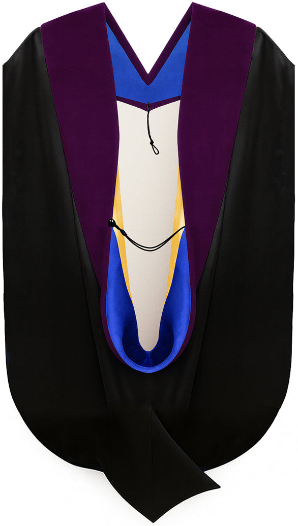 Doctor of Law Hood - Royal Blue & Gold – Academic Hoods